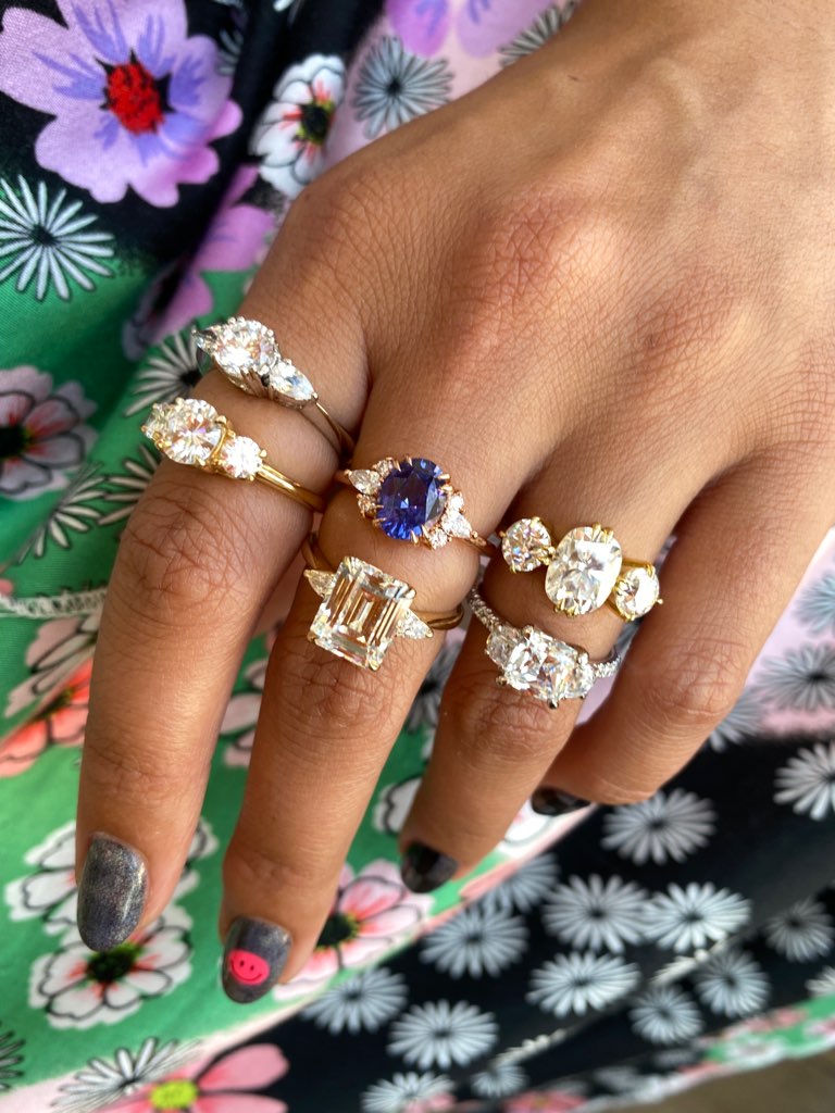 Three Stone Rings: Bewitching + Meaningful - Diamonds Forever San Diego