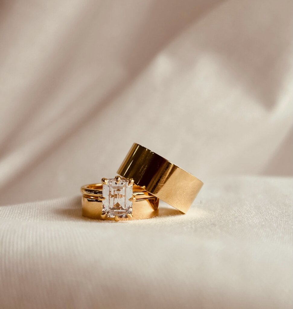 Two Hearts ~ One Love: Matching Wedding Rings - Diamonds Forever San Diego